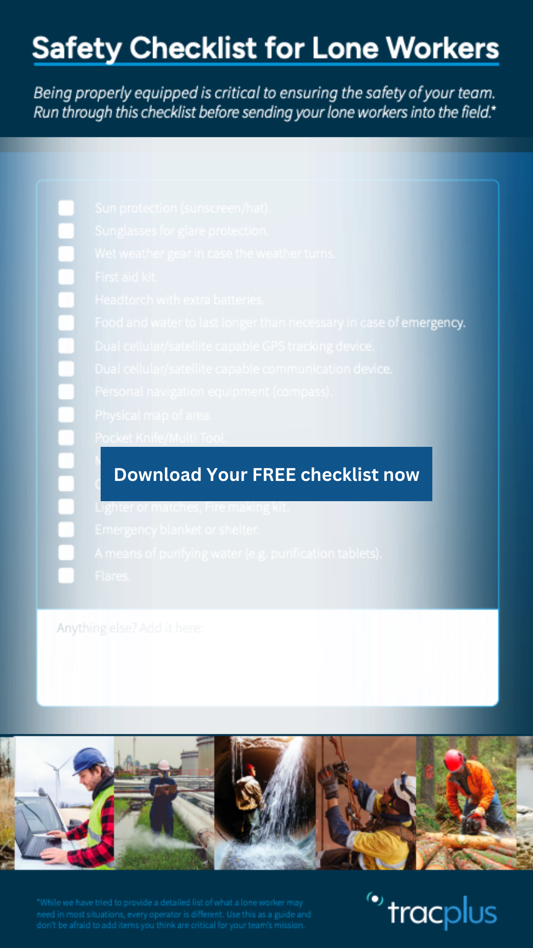 The Ultimate Loneworker Checklist