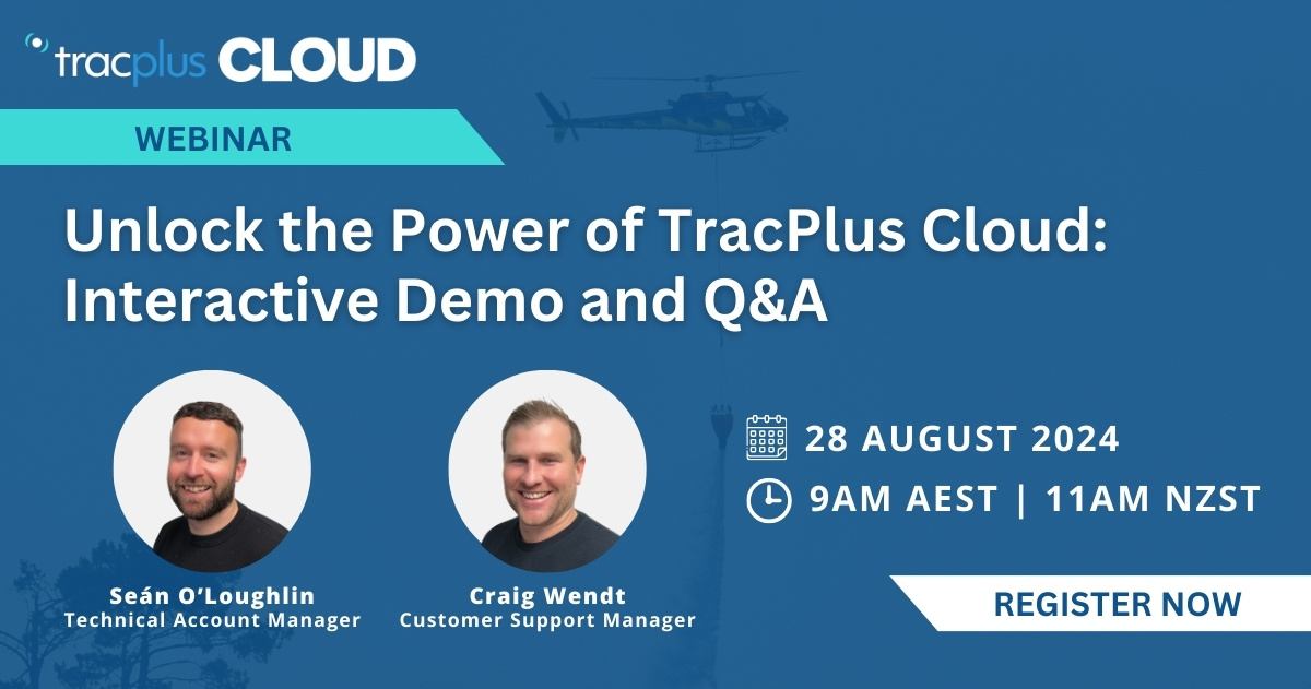 Unlock the Power of TracPlus Cloud: Interactive Demo Webinar